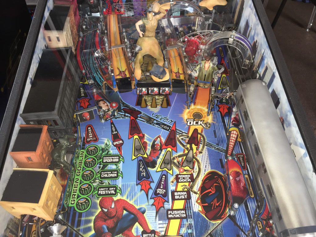Spiderman Stern Pinball Game