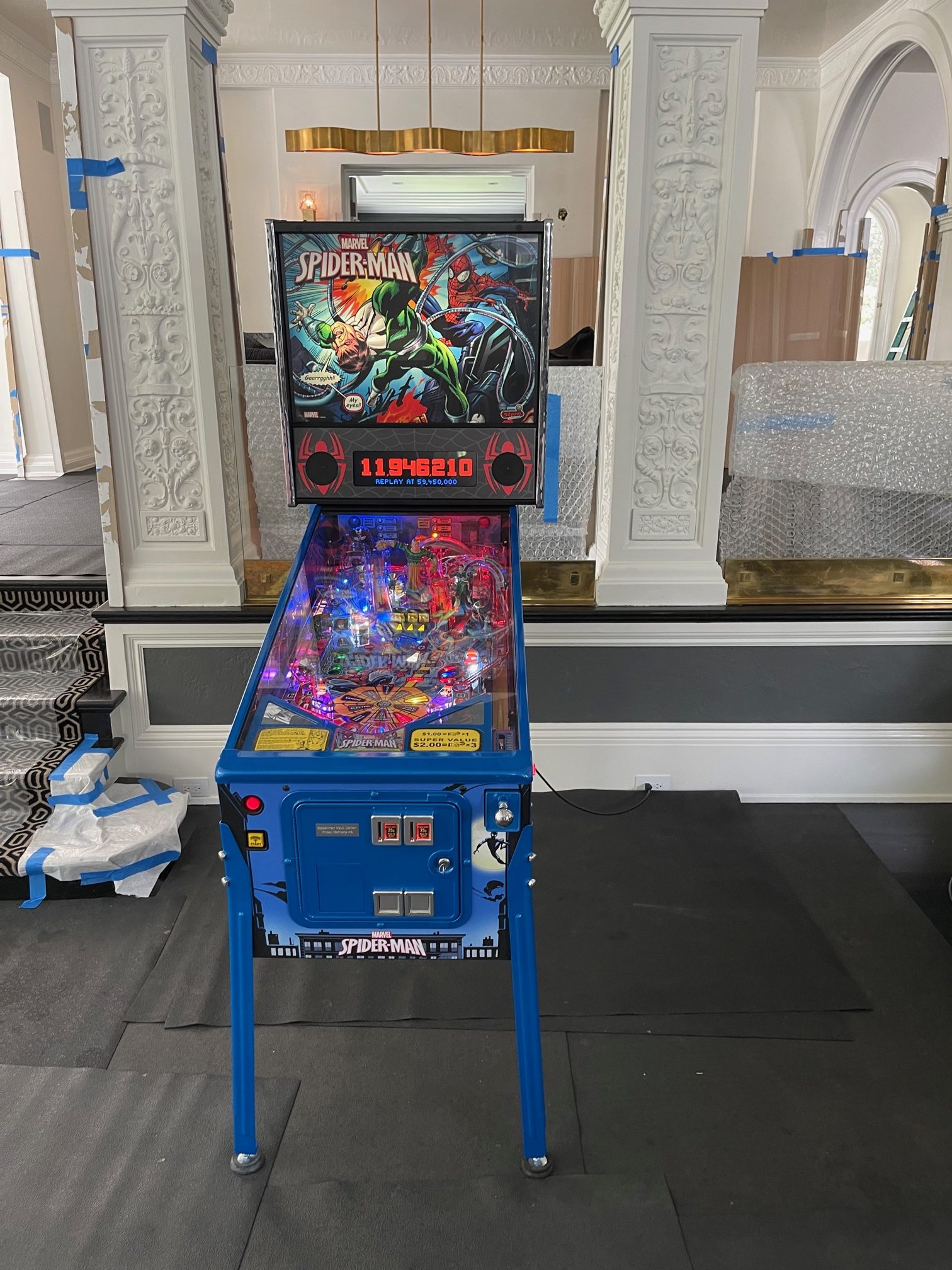 Custom Stern Spiderman Vault Edition Pinball | Endless Pinball